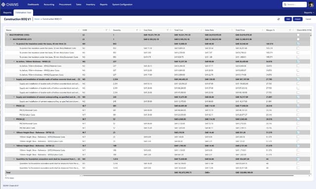 BOQ Automation & Project Costing tool | Estimate Smarter